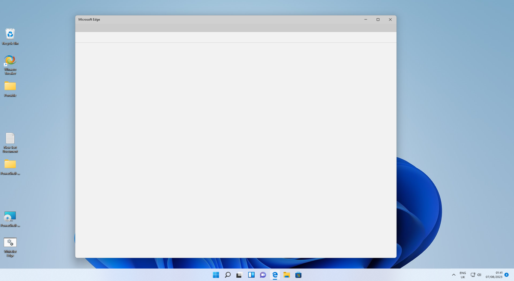 Trying To Get Legacy Edge Working On Windows 11 · Issue 8 · Legacy 