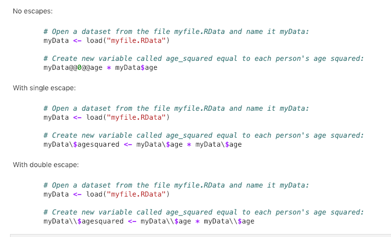 Markdown Code Block Rendering Issues With Dollar Signs 路 Issue