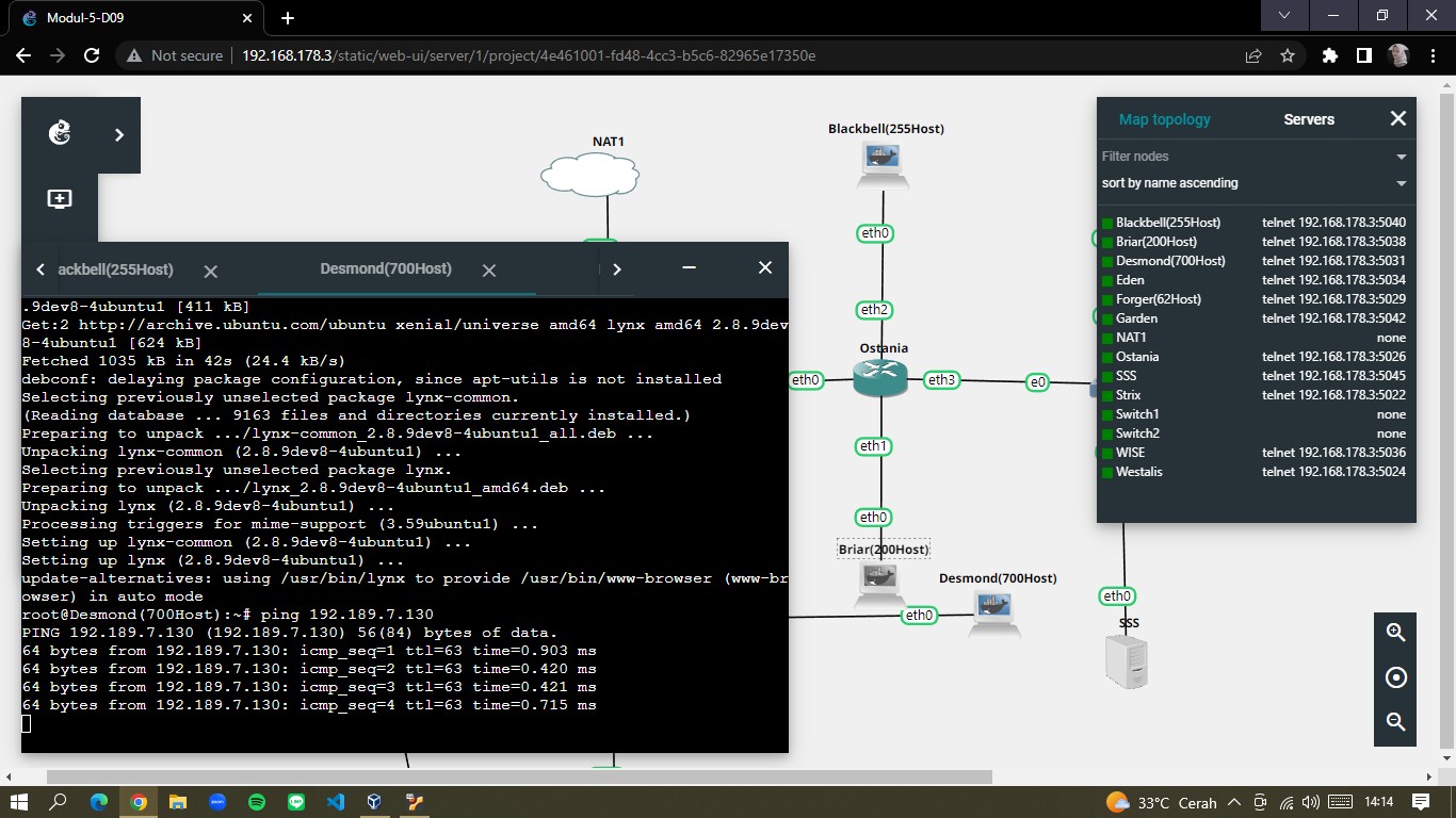 GitHub - MonicaDavita/Jarkom-Modul-5-D09-2022: Inilah saat terakhirku, melihat kamu~