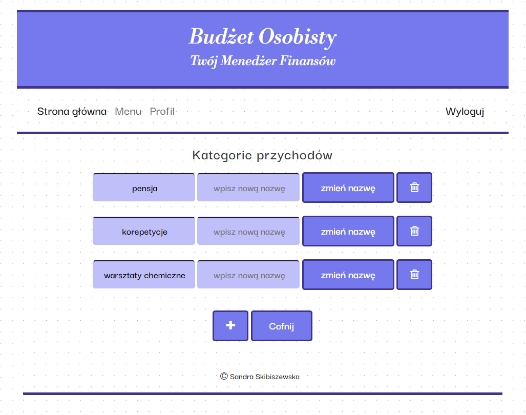 GitHub - Sandra-chemist/Personal_Budget_MVC