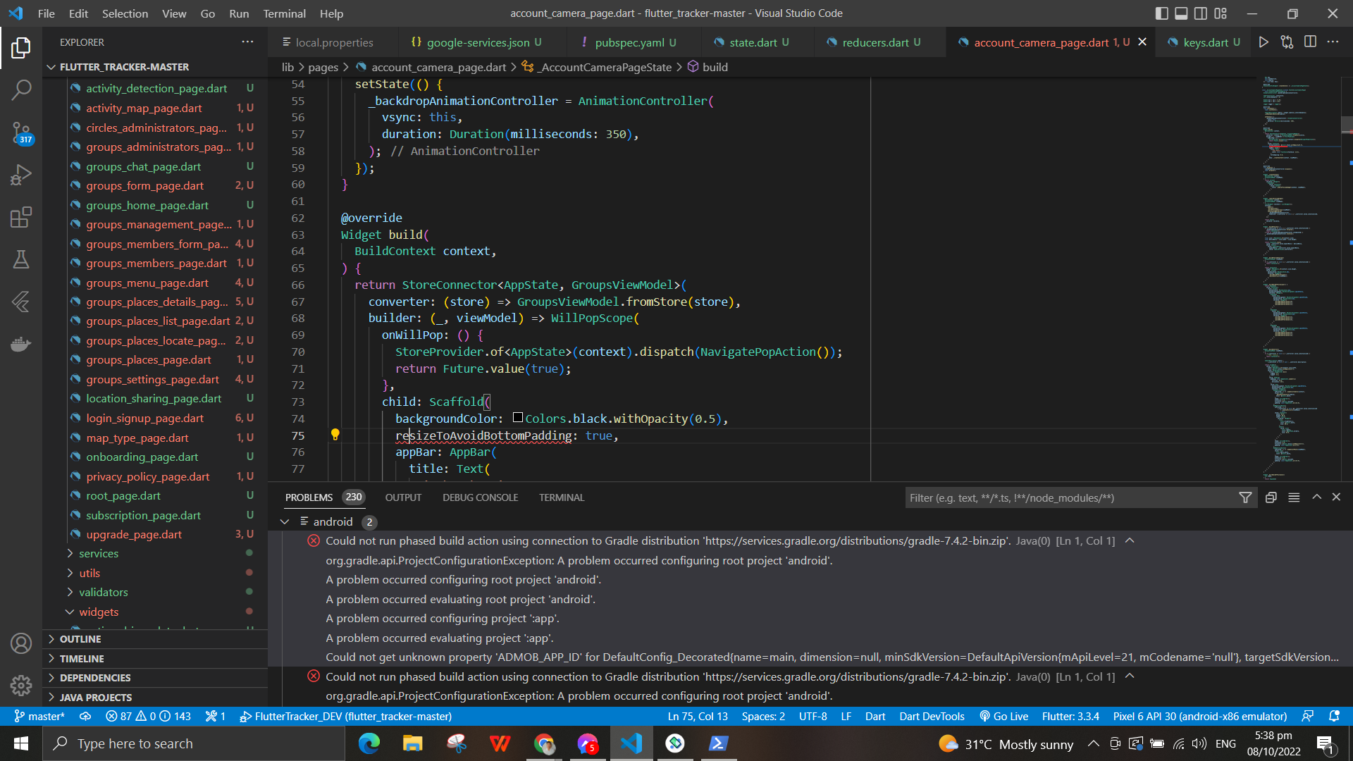 DEPRECATED CODES · Issue #2 · scarnett/flutter_tracker · GitHub
