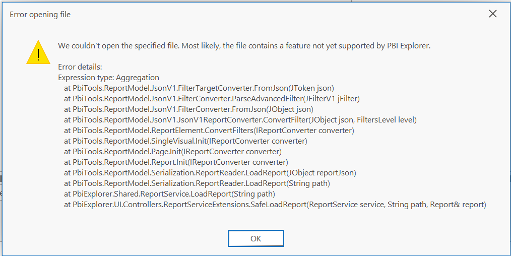 Unable to open any .pbix files within PbiExplorer · Issue #3 ...