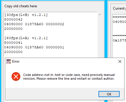 error when updating cheat · Issue #2 · zzpong/Interactive-ASM-Cheats-Updater · GitHub
