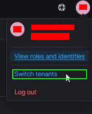 [FEATURE] Make Clickable "Switch tenants" and "Log out" links full ...