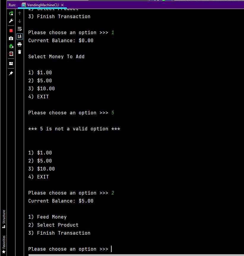 GitHub - ehilkowitz/vending_machine: Vending Machine CLI Program