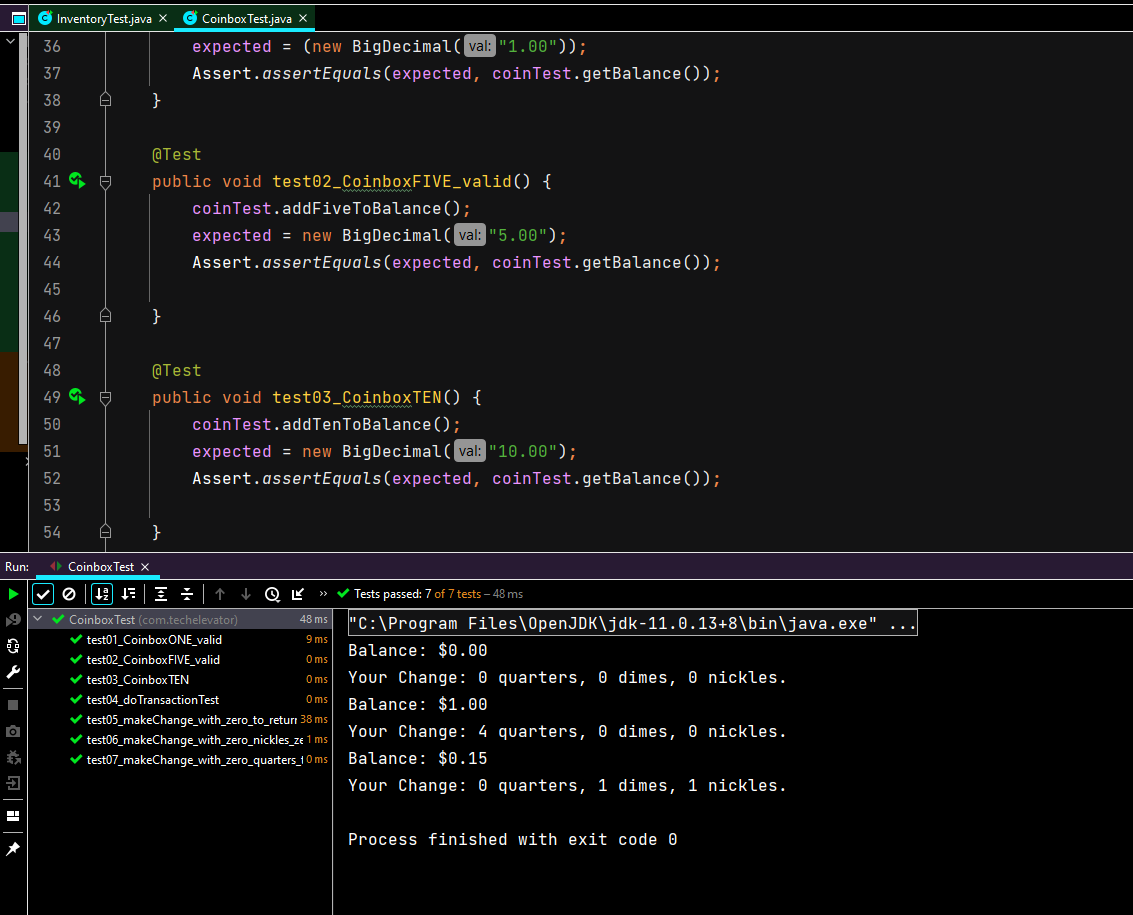 GitHub - ehilkowitz/vending_machine: Vending Machine CLI Program