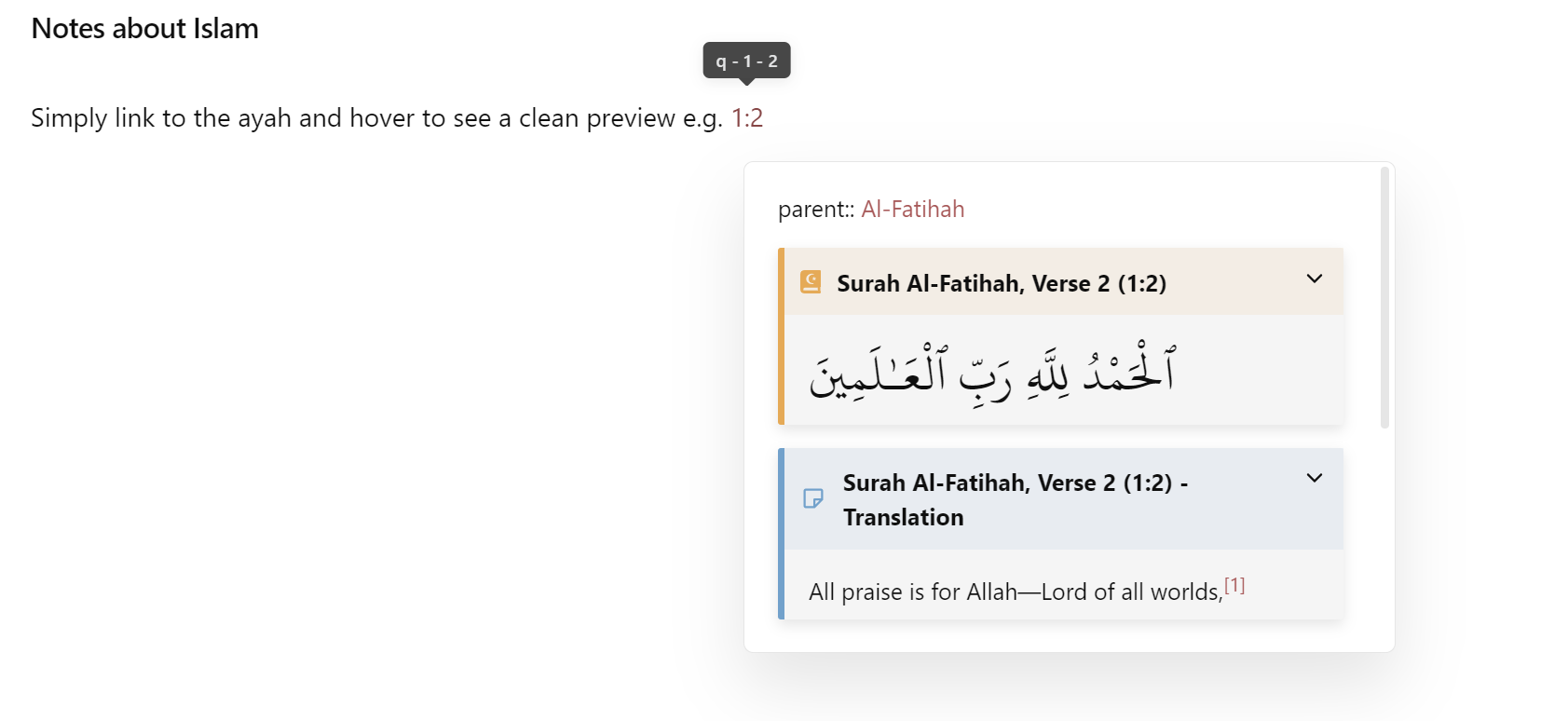 GitHub - subaanqasim/quran-to-obsidian: Generate separate markdown files for all surahs and ayat ...