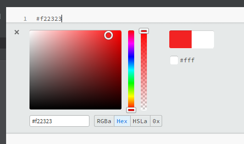 Shortcut for opening color picker and insert color of selected format ...