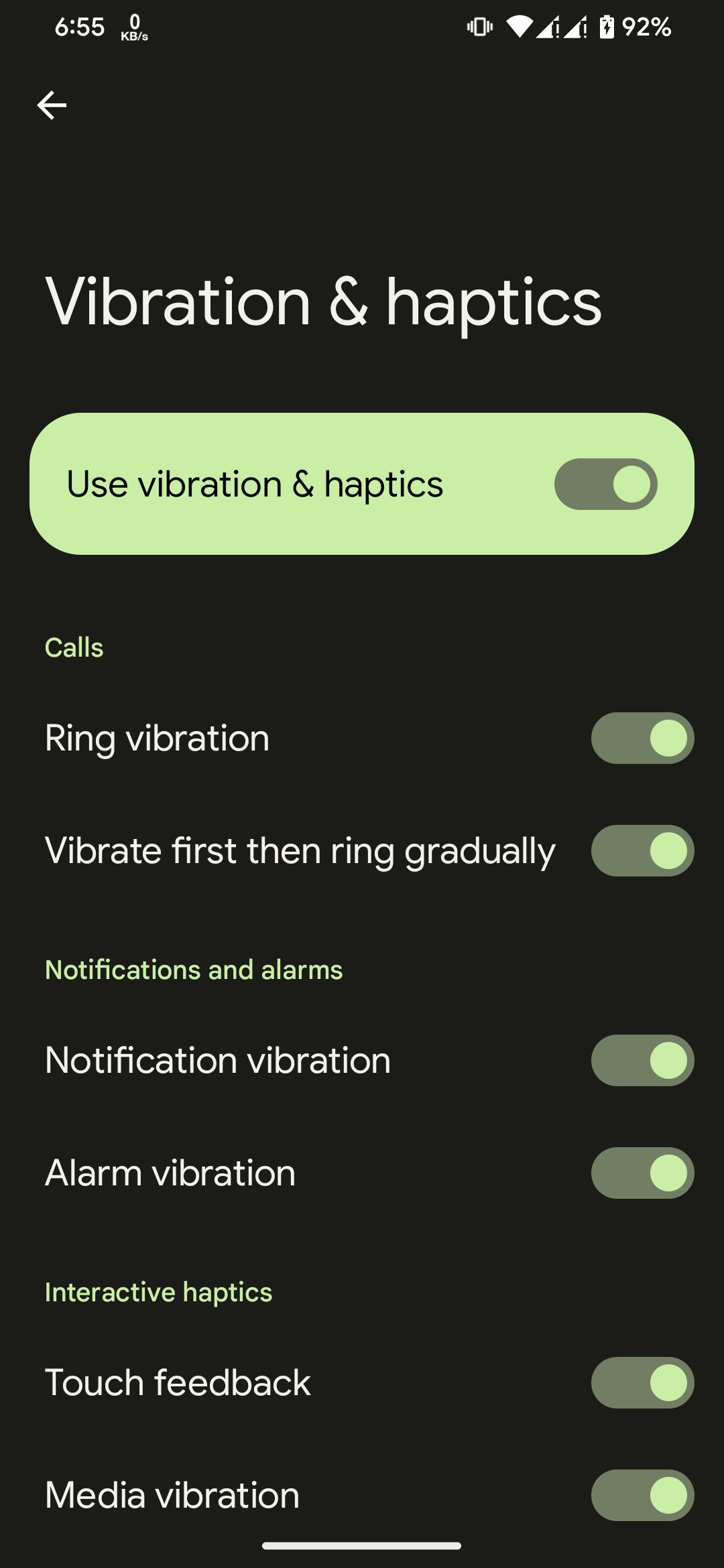 Vibration For Call · Issue 3659 · Pixelexperienceandroid Issues · Github 