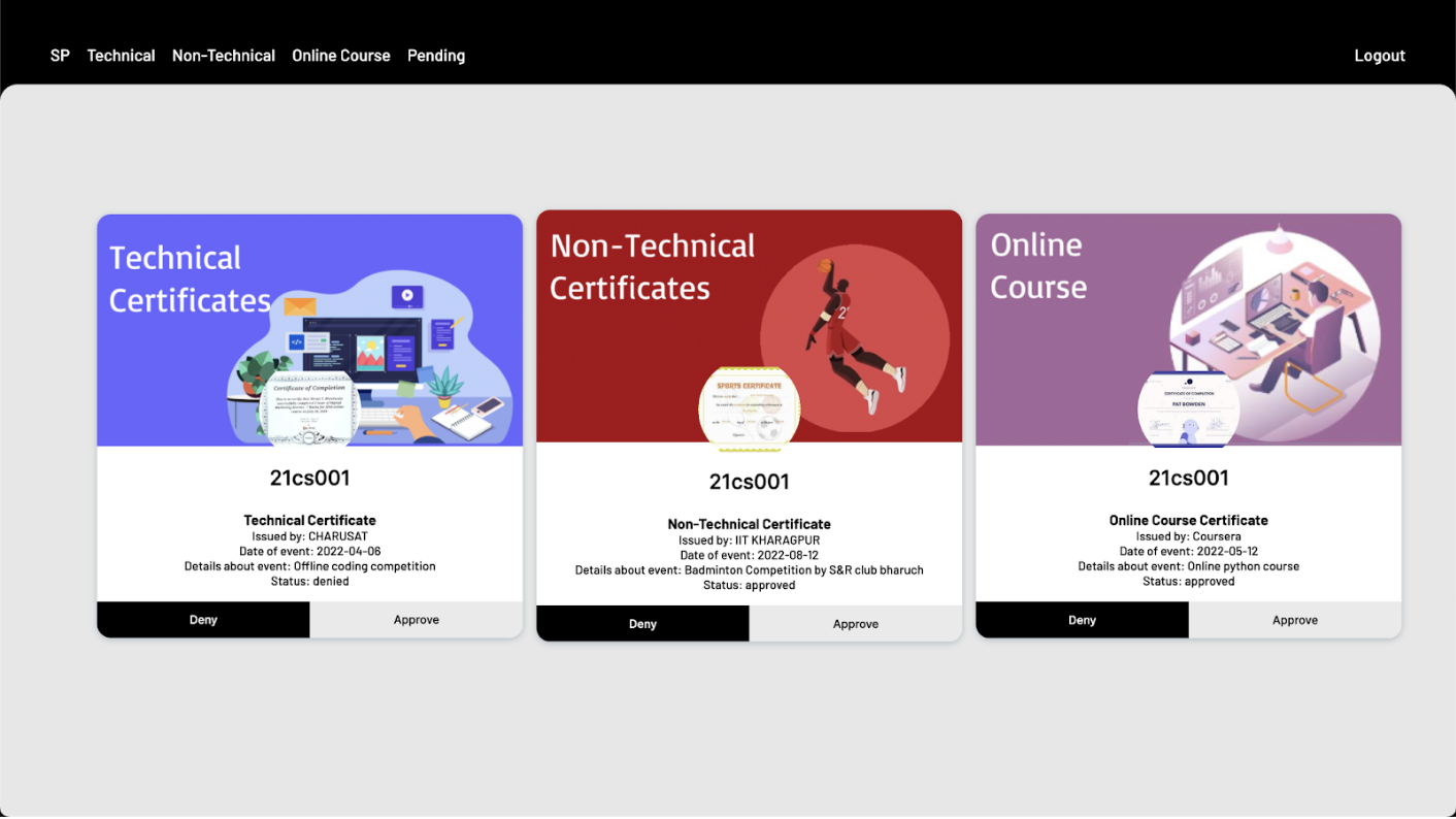 GitHub - DhairyaBhavsar07/Student-Participation-Certificate-Webapp: The main motive of this ...