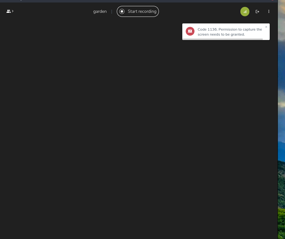 Big Blue Button screen share doesn't work on desktop app · Issue #2470 ...