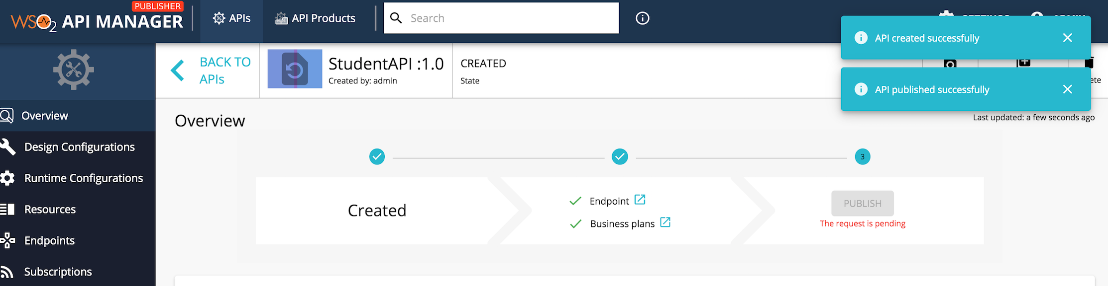 Disable Pop-up messages when API State change workflow is enabled ...