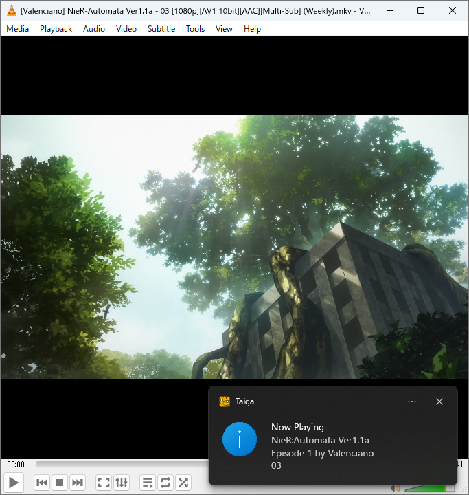 Taiga fails to recognise NieR:Automata Ver1.1a properly · Issue #1113 · erengy/taiga · GitHub