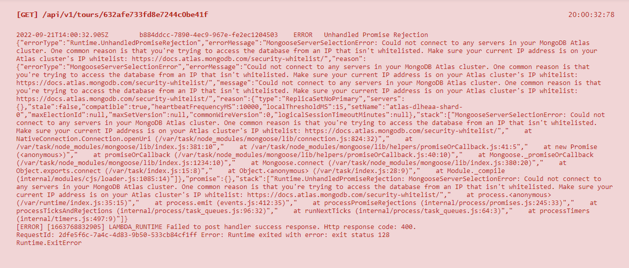 Mongooseserverselectionerror Could Not Connect To Any Servers In Your