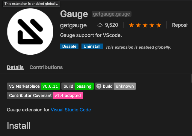 command 'gauge.createProject' not found · Issue #417 · getgauge/gauge-vscode · GitHub