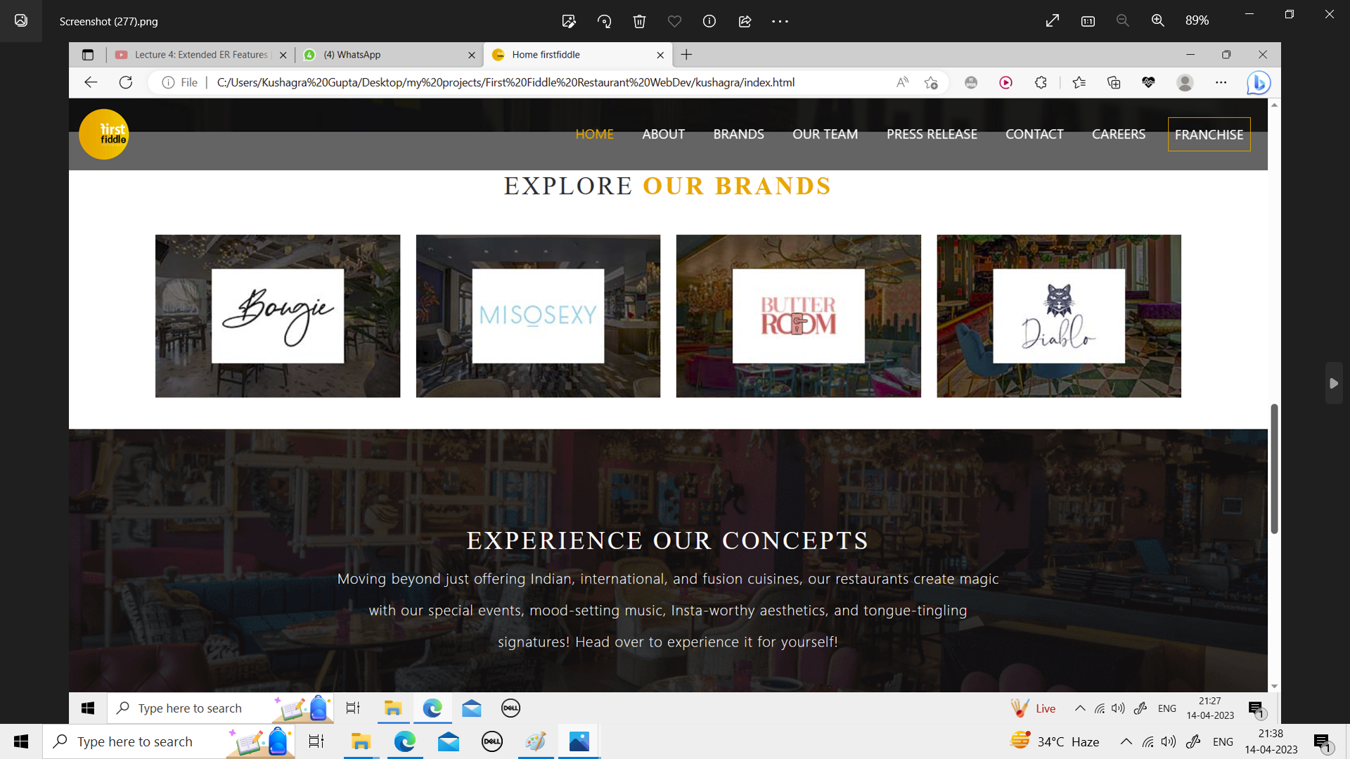 GitHub - officialkushagragupta/First-Fiddle-Website-Clone-Web-Devlopment-Project