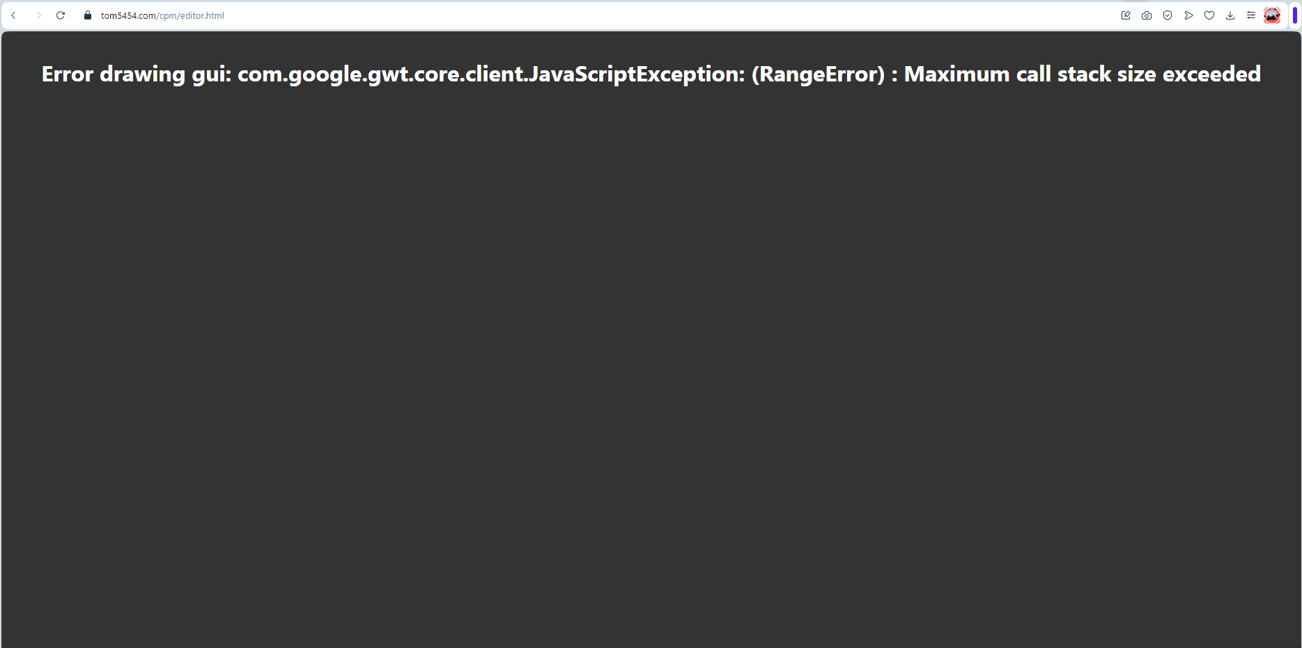 GUI Draw Error in Web App · Issue #497 · tom5454/CustomPlayerModels · GitHub