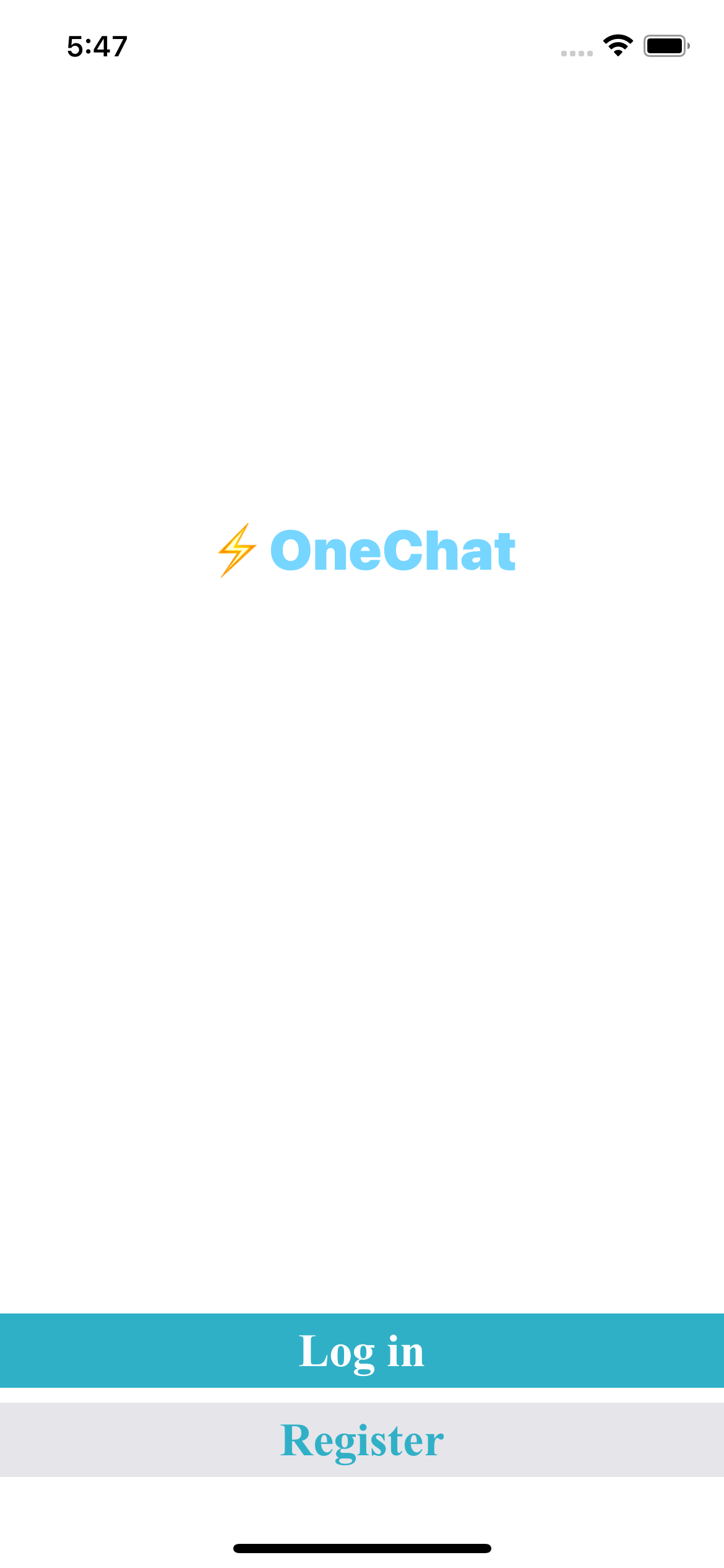 GitHub - nosadvova/OneChat