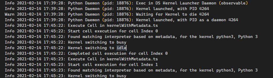 the cell is computed infinitely · Issue #4813 · microsoft/vscode ...