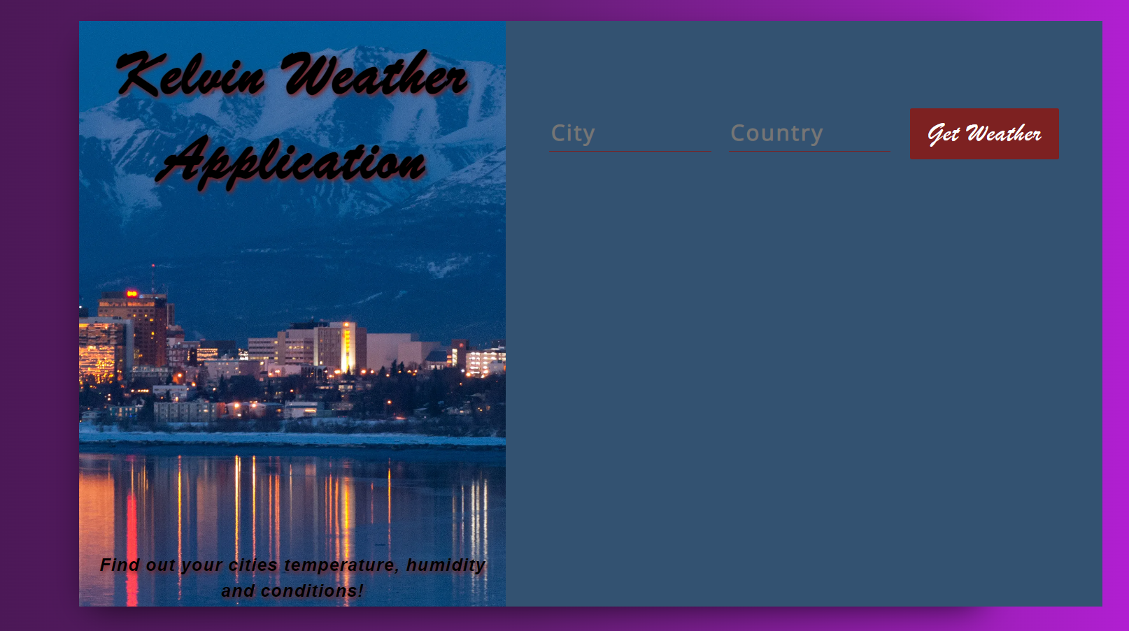 GitHub - SafiShahid34/React-Kelvin-Weather: Implemented react app to ...