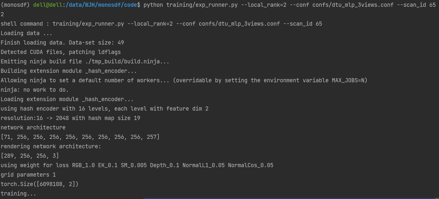 The final output result cannot be found · Issue #82 · autonomousvision/monosdf · GitHub
