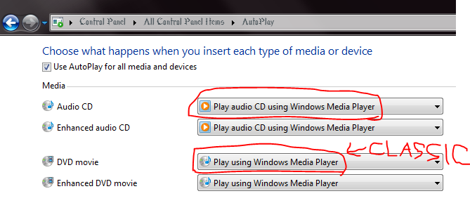 Windows 7 Autoplay Defualt · Issue #1496 · clsid2/mpc-hc · GitHub