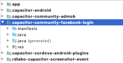 package com.getcapacitor.community.facebooklogin does not exist · Issue #7 · capacitor-community ...