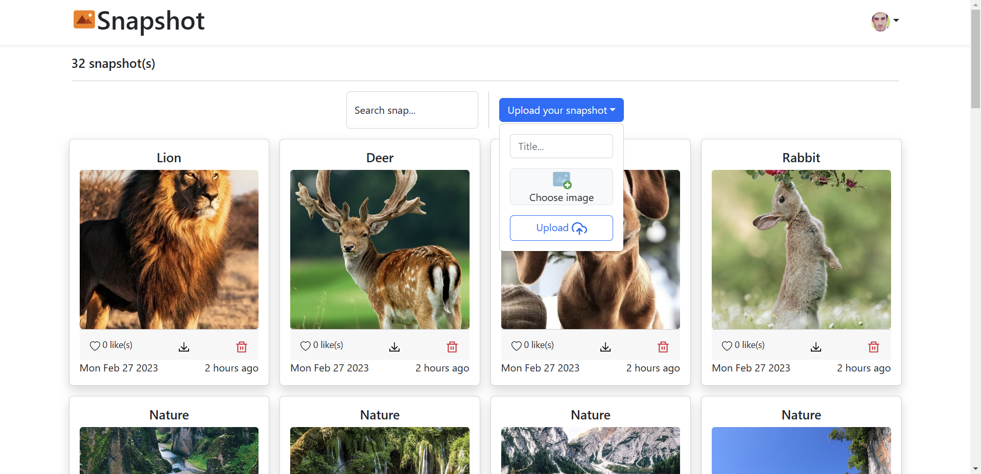 GitHub - Ghibrasoft/Snapshot-app