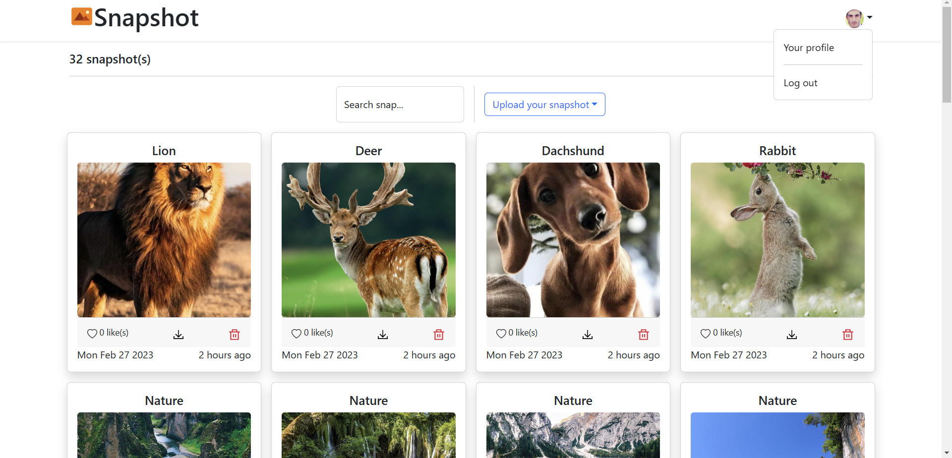 GitHub - Ghibrasoft/Snapshot-app