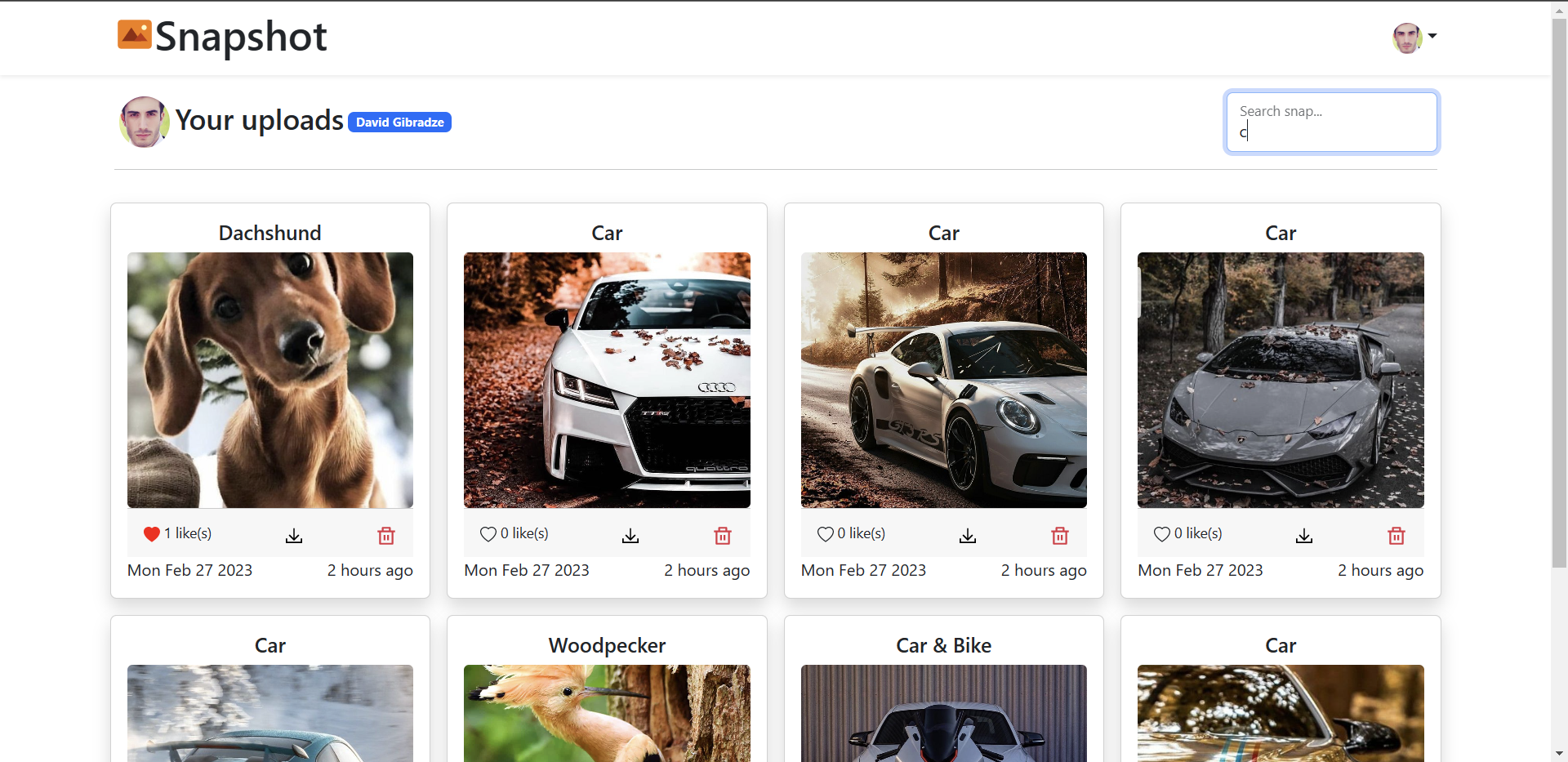 GitHub - Ghibrasoft/Snapshot-app