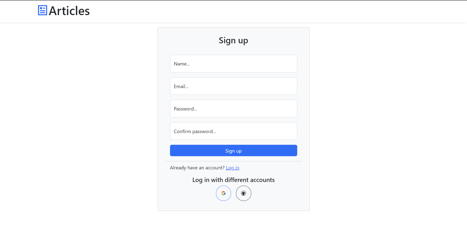 GitHub - Ghibrasoft/Article-app