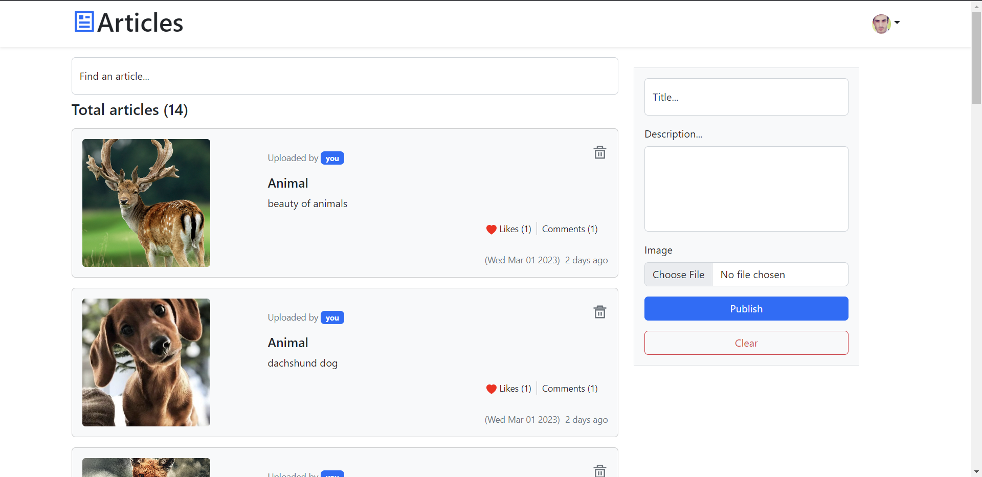 GitHub - Ghibrasoft/Article-app