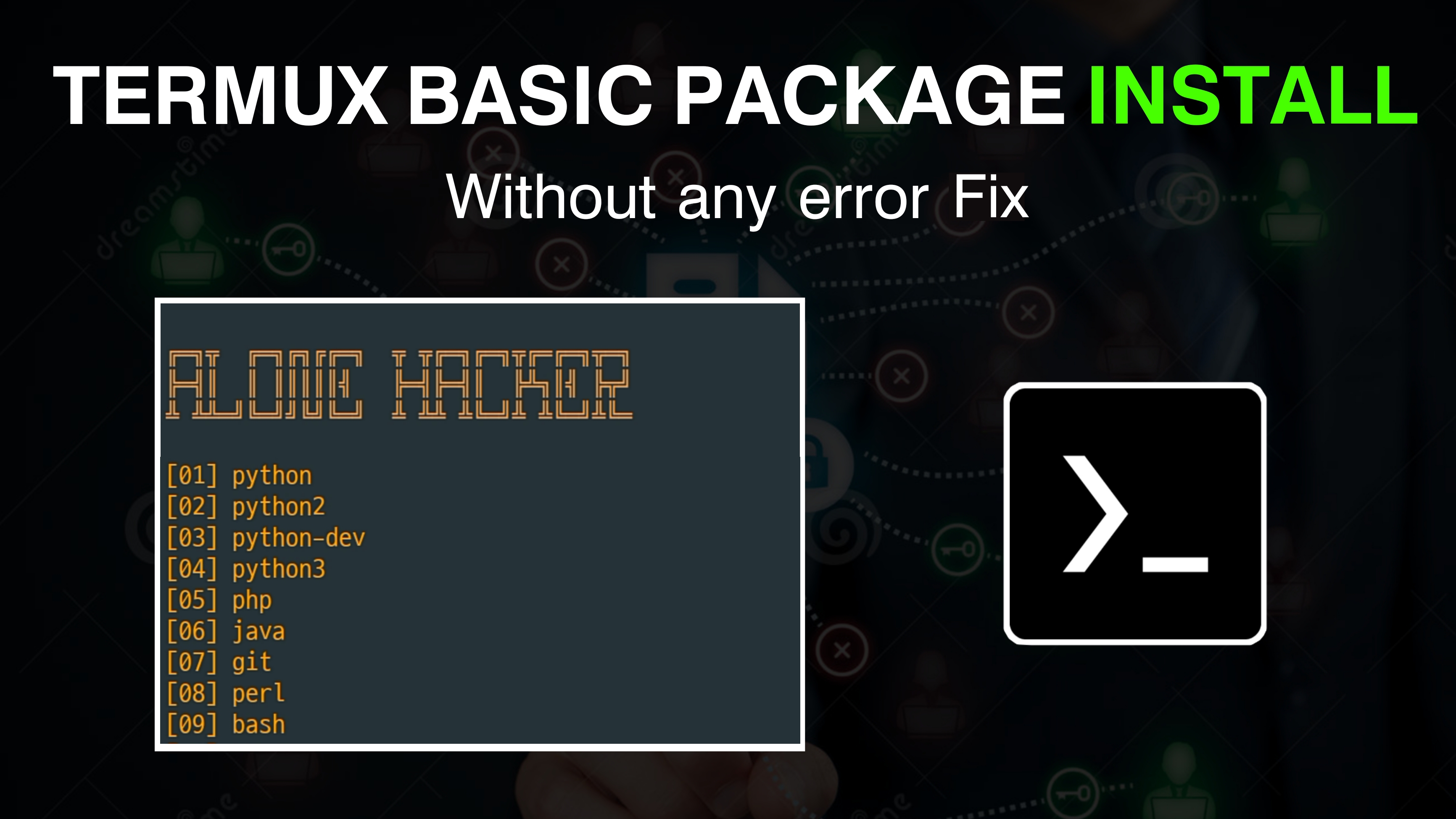 GitHub - alonehackerofficial/BasicPackage