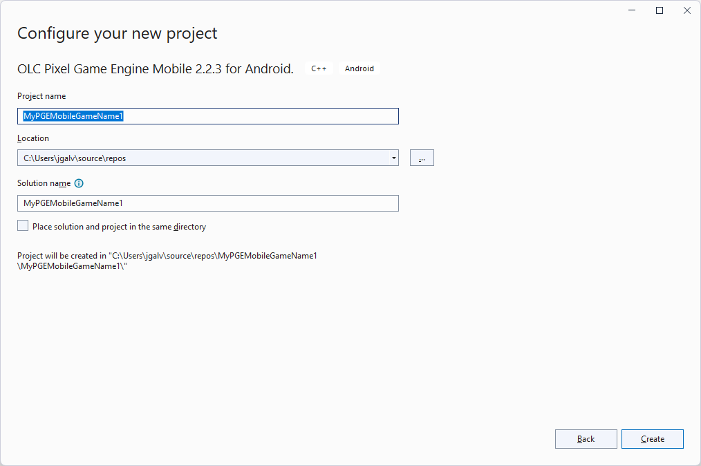 GitHub - Johnnyg63/OLCPGEMobileVisualStudio: This is the release of OLC Pixel Game Engine 2.0 ...