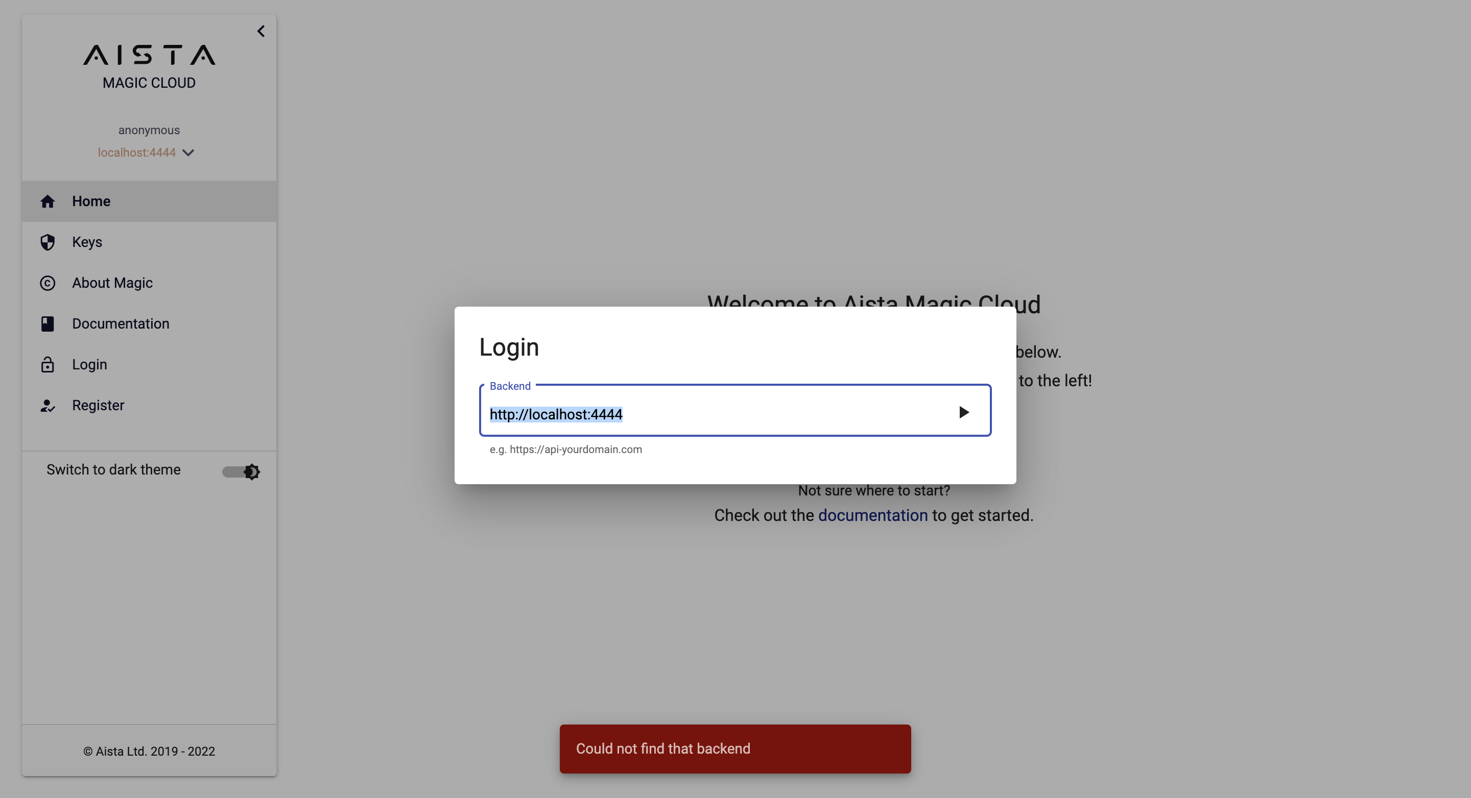 CORS issue on the frontend while trying to make a POST request. · Issue ...