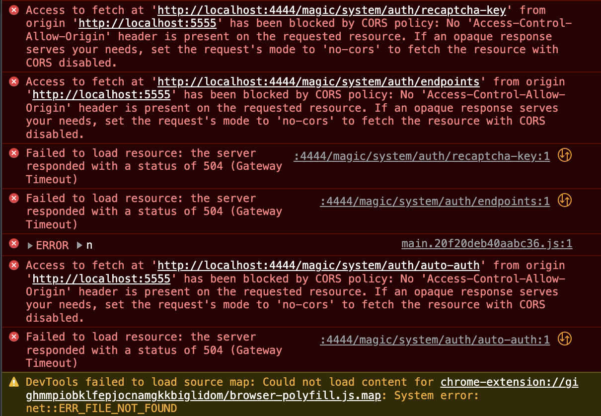 CORS issue on the frontend while trying to make a POST request. · Issue ...