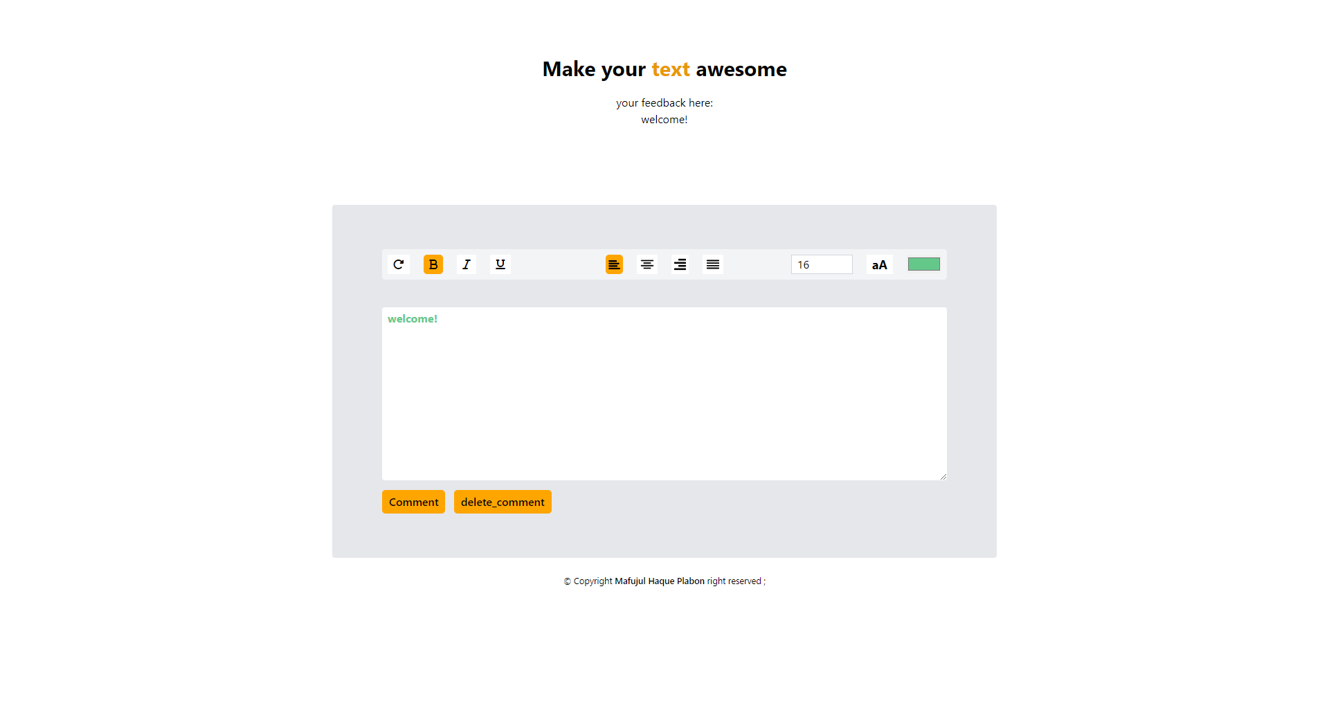 GitHub - MafujulHaquePlabon/text-editor