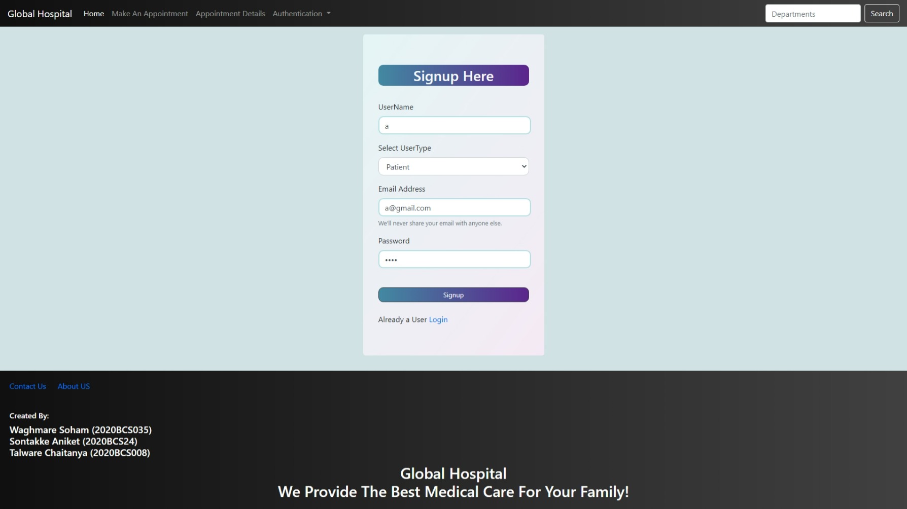 GitHub - Soham9098/Hospital-Management-System
