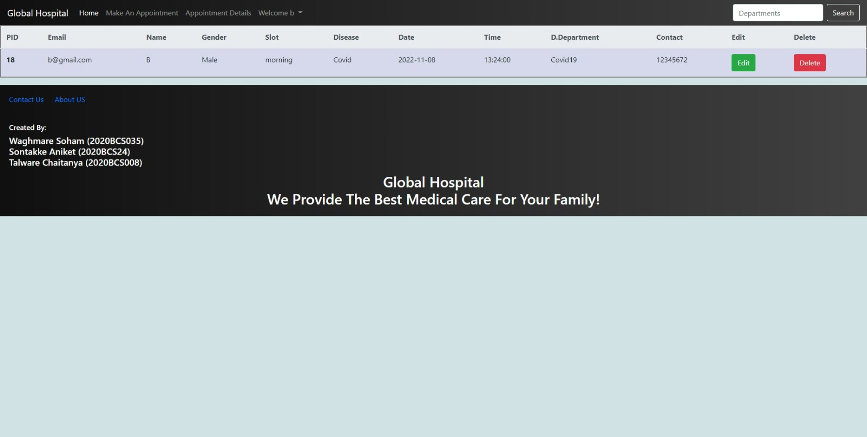 GitHub - AniketSontakke89/Hospital-Management-Systems