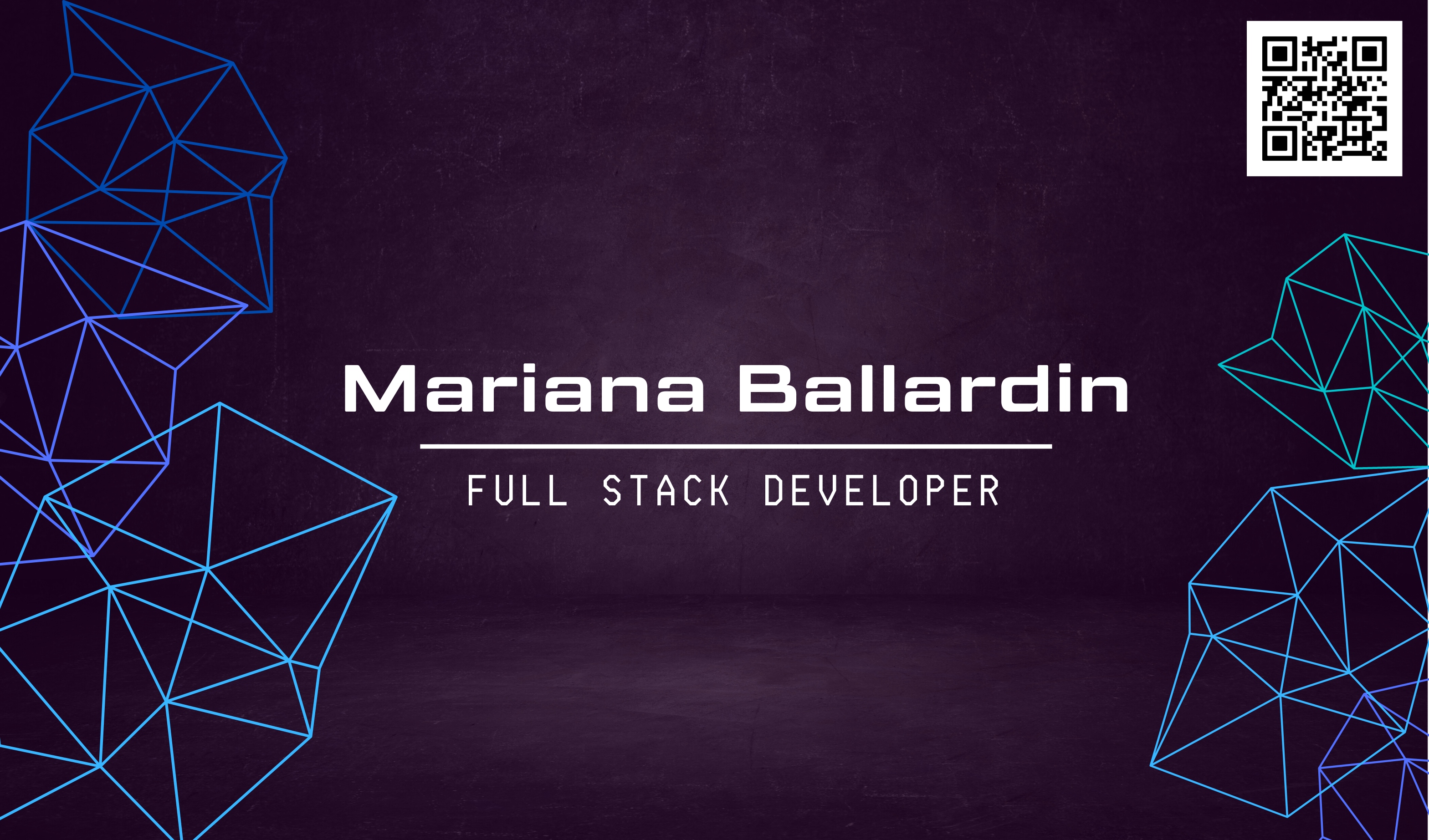 Mariballardin (Mariana Ferreira) · GitHub