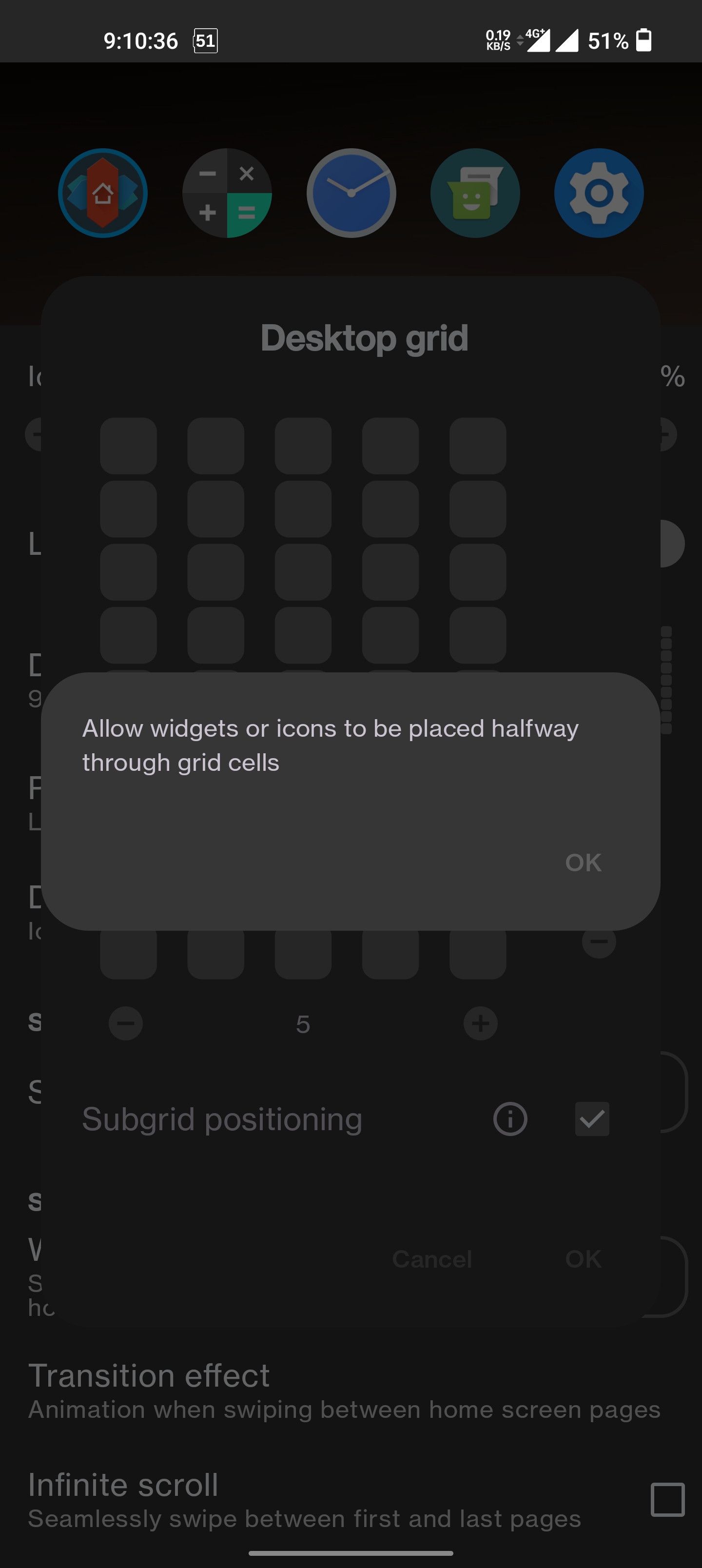 [Feature Request] Subgrid widgets positioning · Issue #2524 · LawnchairLauncher/lawnchair · GitHub