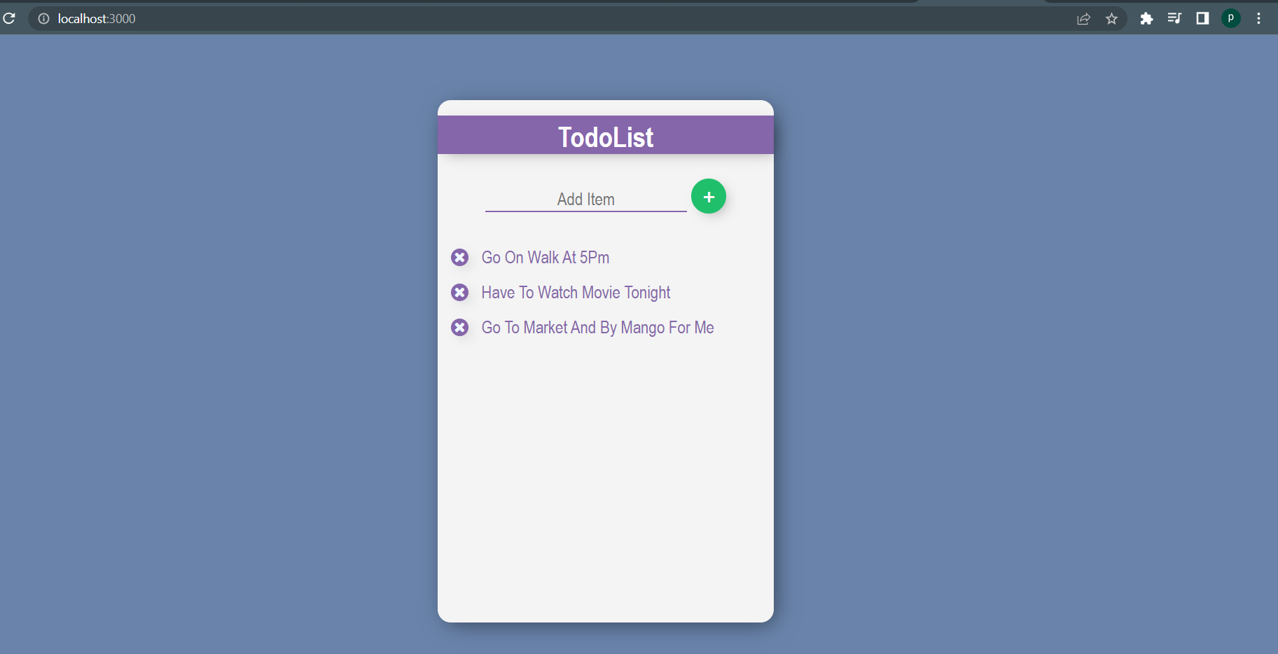 GitHub - Pushkariiit/TodoApp