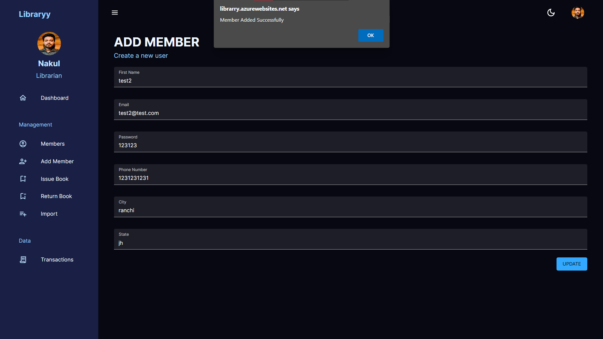 GitHub - NakulPrasad/Library-Management: Library Management System - Frappe Assignment