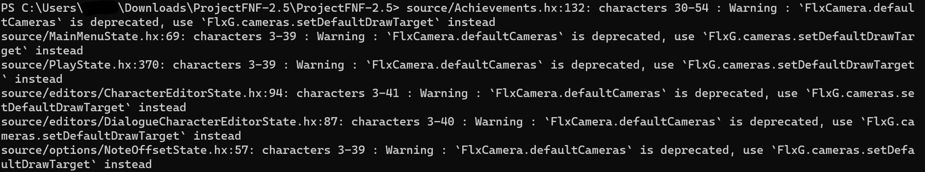 compiling problem · Issue #9950 · ShadowMario/FNF-PsychEngine · GitHub