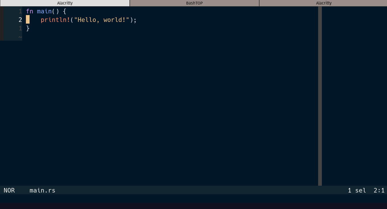 Set window title of terminal. · Issue #2436 · helix-editor/helix · GitHub