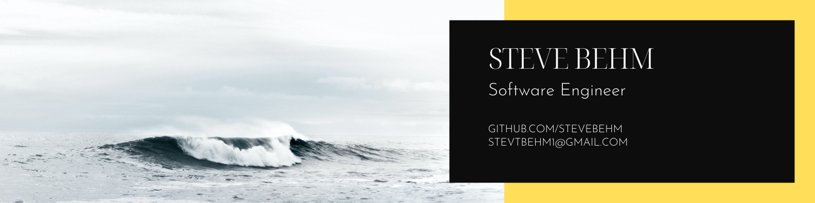 SteveBehm (Steve Behm ) · GitHub