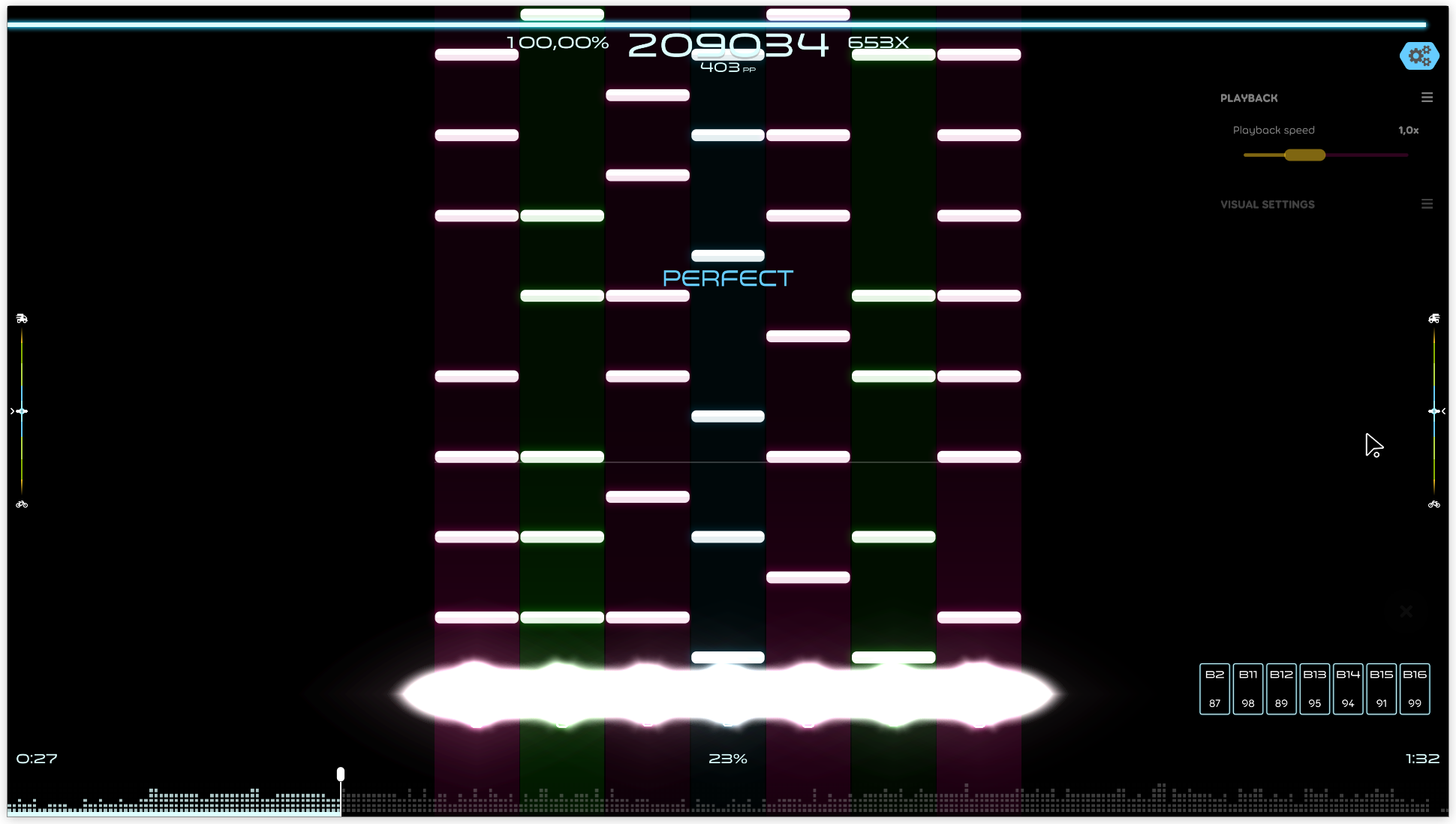 Glow stacks and do not disappear when rewinding in autoplay or replay ...