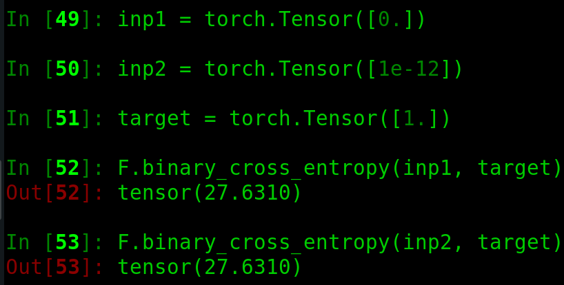 Missing Edge Case Information In Bceloss Documentation · Issue 31453 · Pytorchpytorch · Github 4509