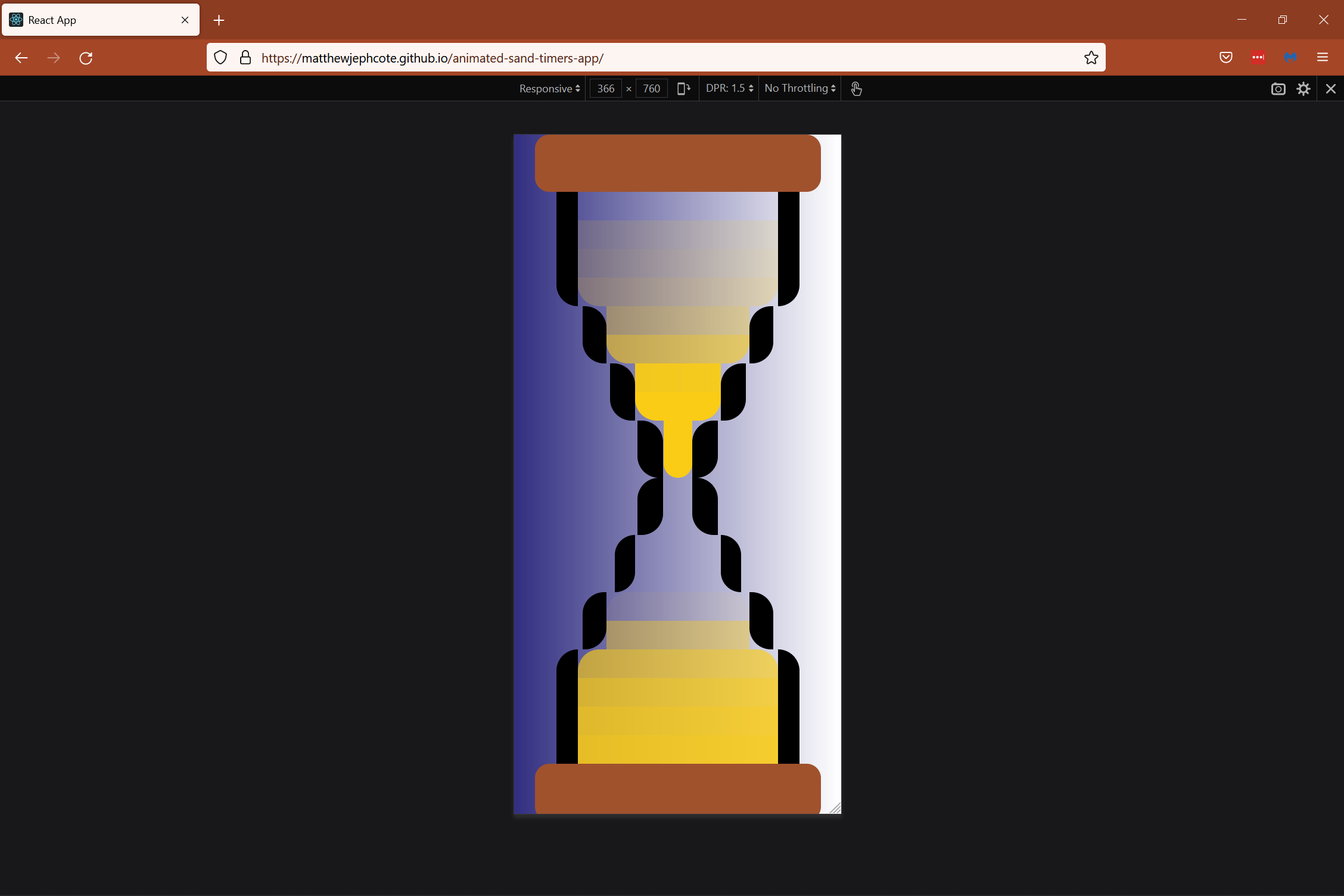 GitHub - MatthewJephcote/animated-sand-timers-app