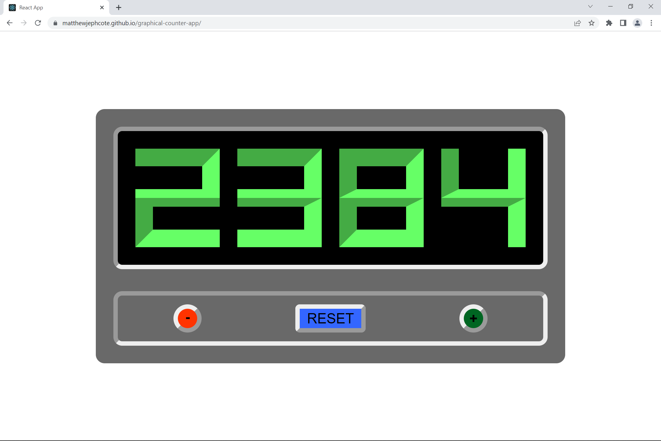 GitHub - MatthewJephcote/graphical-counter-app